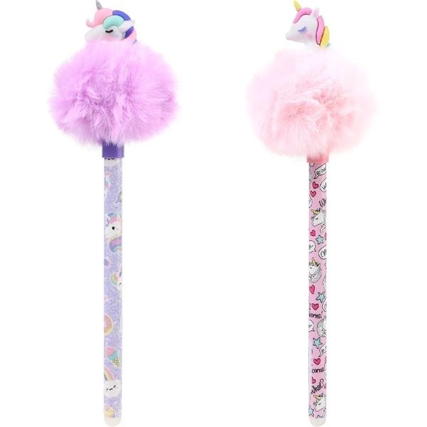 Nebulo Unikornis pompom radírozható, kupakos zselés toll DT-UNIPOM | pcx.hu