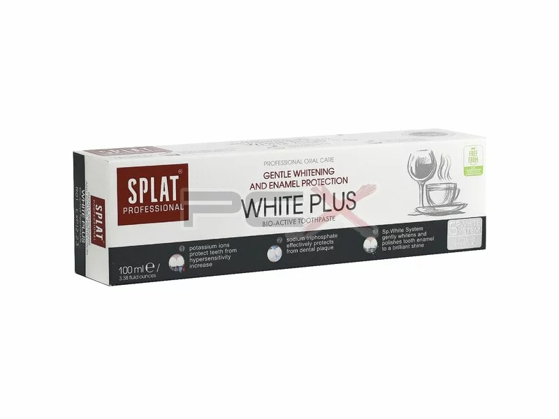 SPLAT WHITE PLUS FOGKRÉM 100ML | pcx.hu