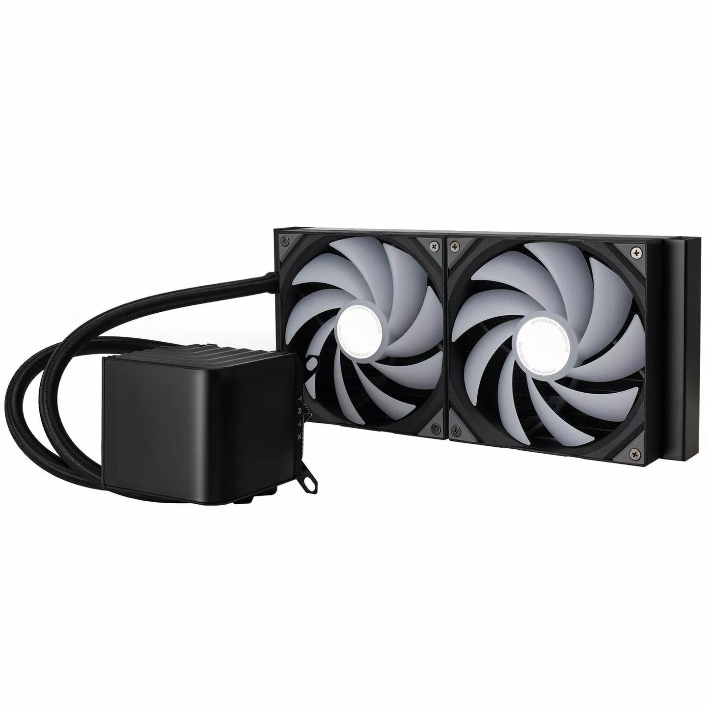 TRYX PANORAMA AIO CPU Cooler + AMOLED, ARGB - 280 mm, negru | pcx.ro