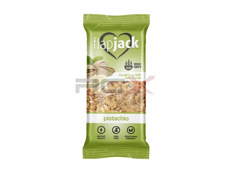 FLAPJACK PISZTÁCIÁS ÍZŰ ZABSZELET 100G | pcx.hu