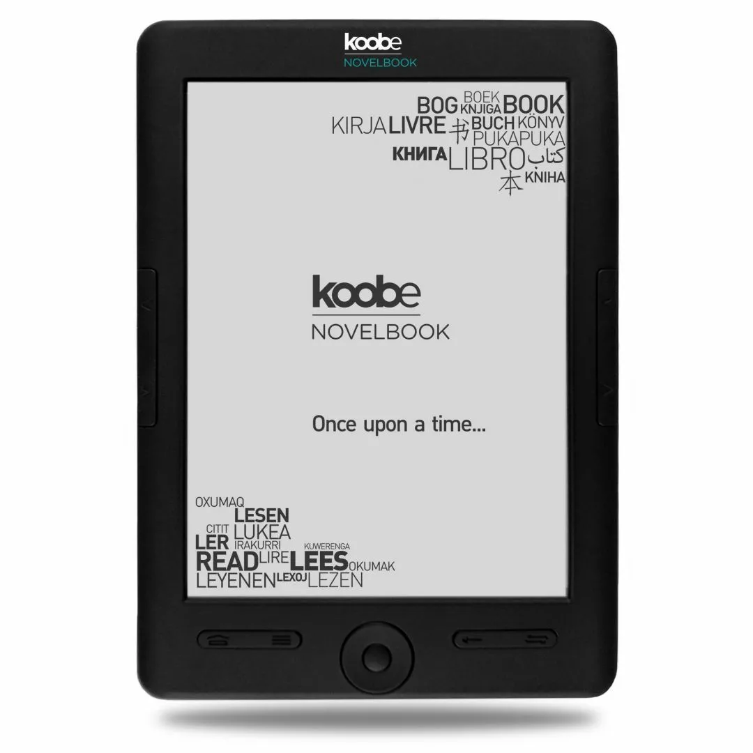 Koobe NovelBook HD Shine 6" E-book olvasó 8GB Black KNSE | pcx.hu