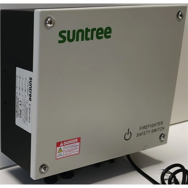 SUNTREE Tűzeseti DC leválasztó Automata 2 MPPT kapcsoló S-ISOH-40-2 ...