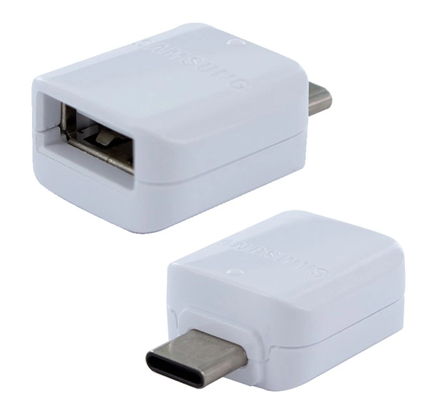 SAMSUNG adapter (USB aljzat - Type-C, OTG, adatátvitel) FEHÉR EE ...