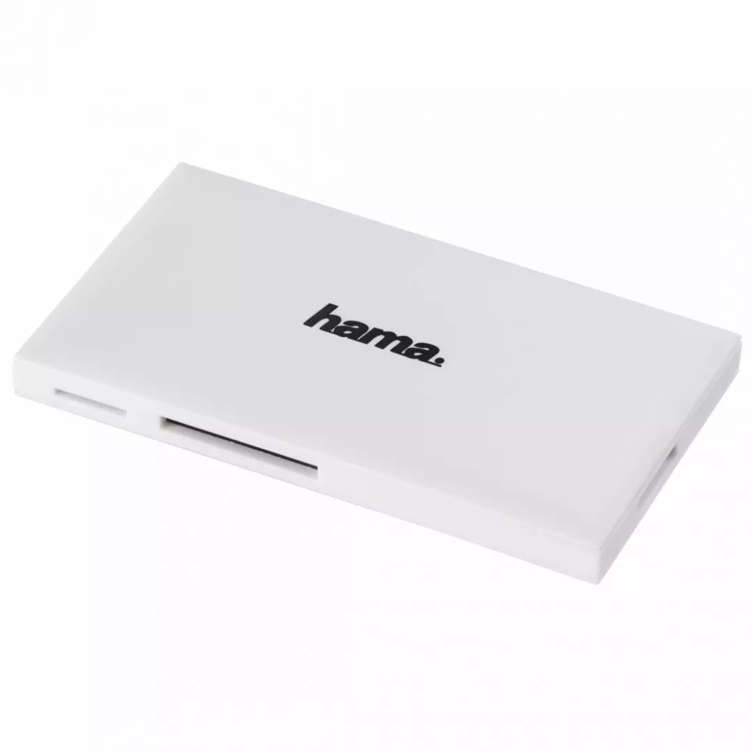 HAMA 181017, USB 3.0 SUPERSPEED "SLIM" MULTI KÁRTYAOLVASÓ, FEHÉR ...