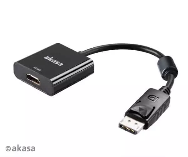Akasa DisplayPort - HDMI átalakító AK-CBDP06-20BK | pcx.hu