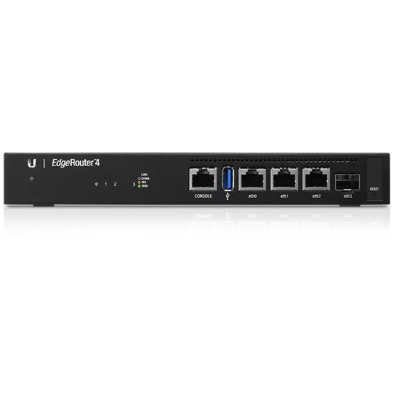 Ubiquiti EdgeRouter ER-4, gigabites, 3x RJ45, 1x SFP port | pcx.hu
