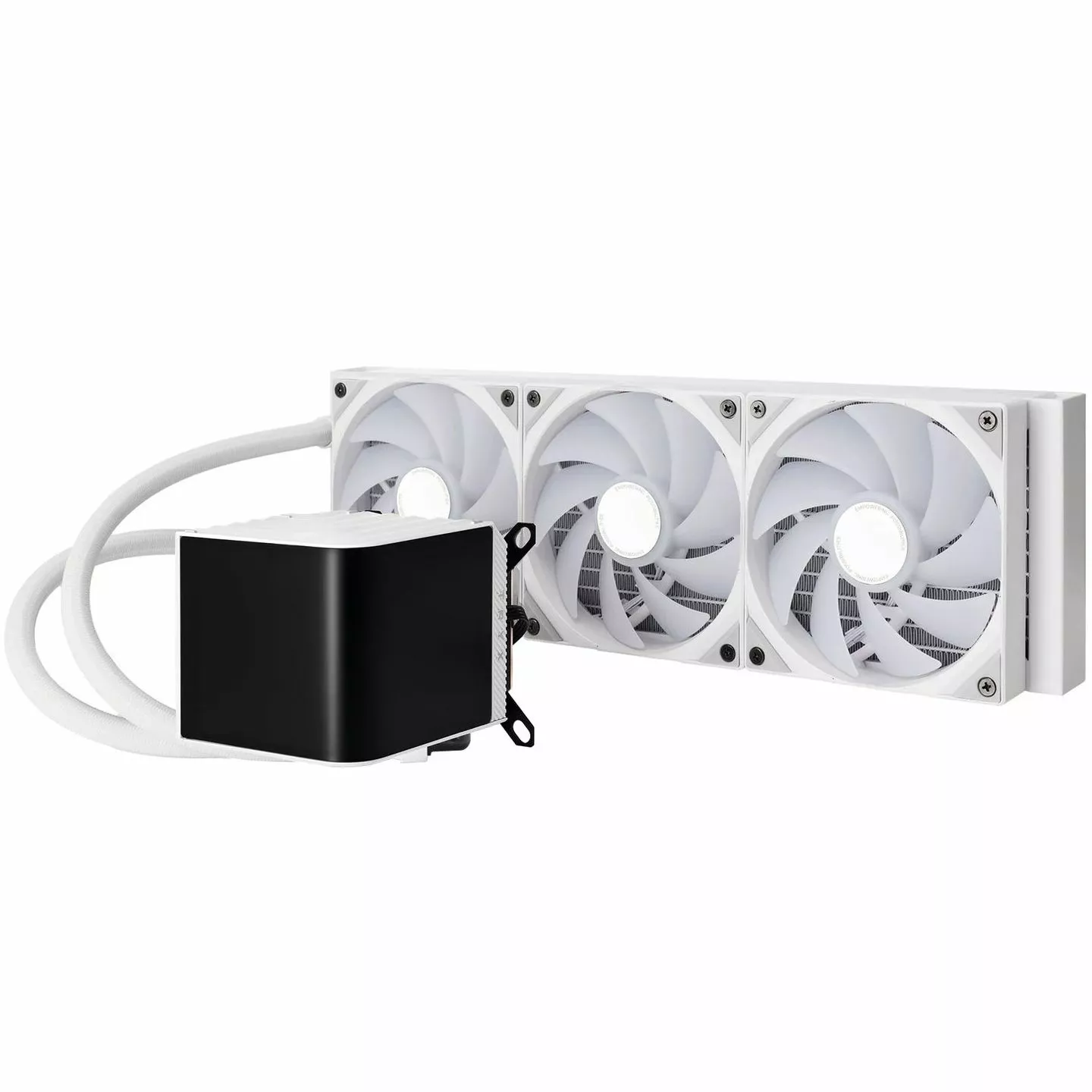 TRYX PANORAMA AIO CPU Cooler + AMOLED, ARGB - 360 mm, alb | pcx.ro