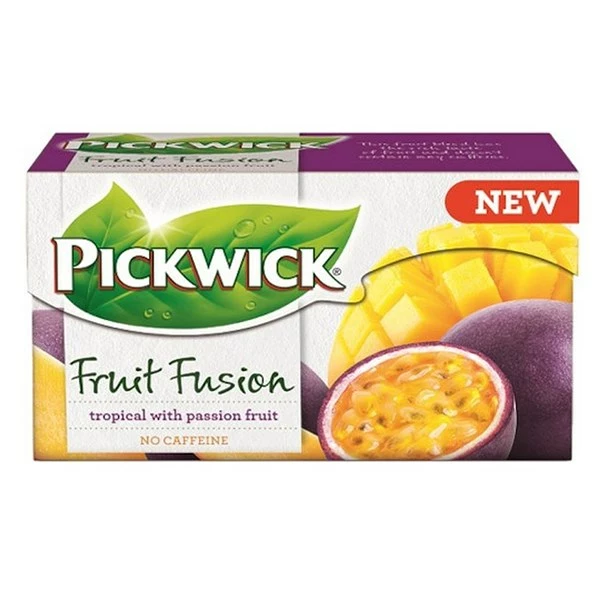 Gyümölcstea PICKWICK Fruit Fusion Tropical mango-maracuja 20 filter ...