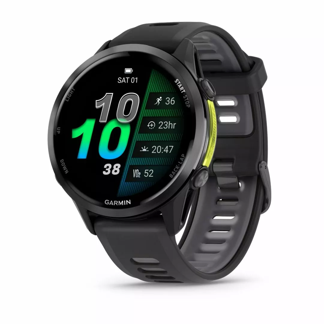 Garmin Forerunner 970 Carbon Grey DLC Titanium with Black Case and ...