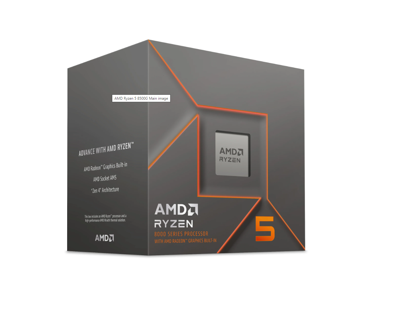 AMD Ryzen 5 8500G processzor (100-100000931BOX) | pcx.hu