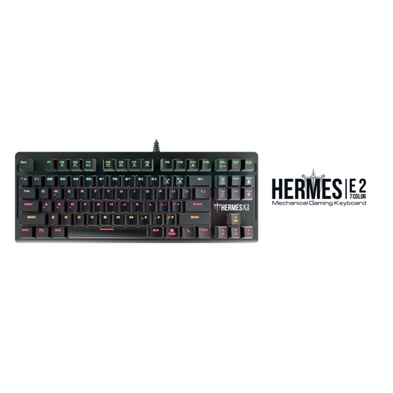 BILL Gamdias HERMES E2 Mechanikus gamer billentyűzet - HU /barna switch/ | pcx.hu